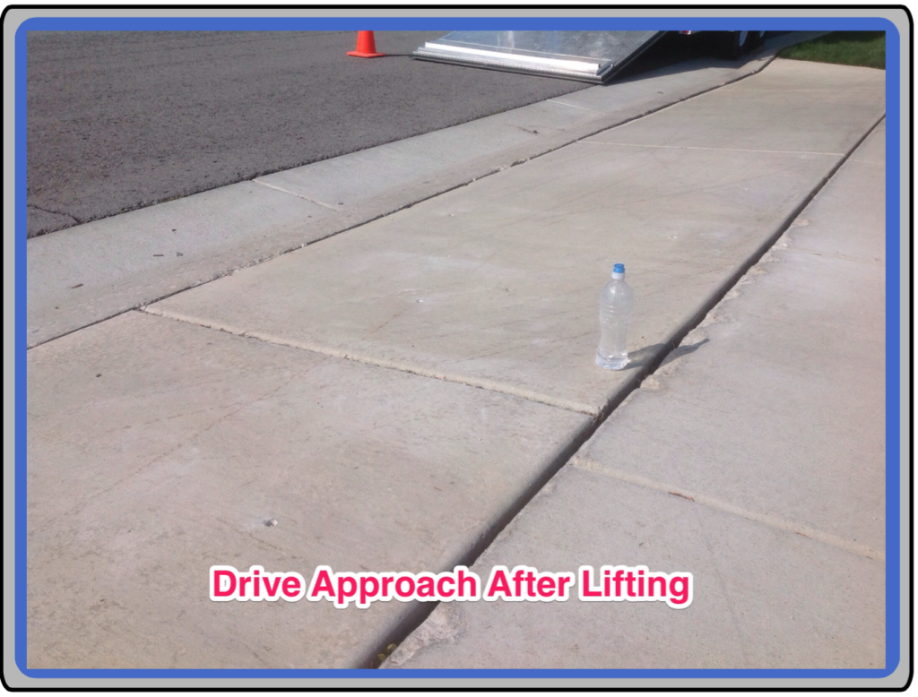 Utah Concrete Sidewalk Lifting and Repair
